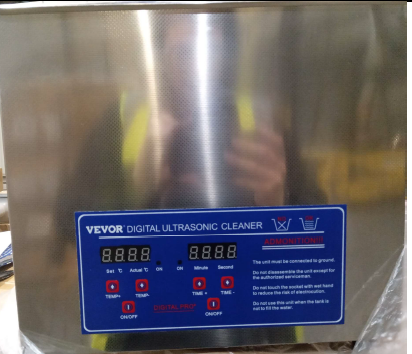 Product Safety Information Notice on Vevor Ultrasonic Cleaners TH-60A ...