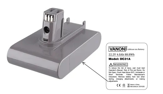 Eplusbatteries recalls certain Vanon Lithium-ion Batteries - CCPC Consumers
